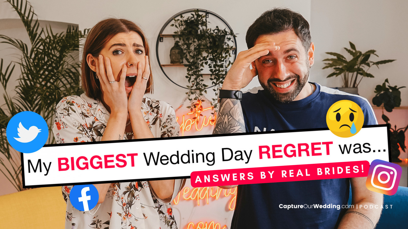 Top 5 BIGGEST wedding day REGRETS! - Blog - CaptureOurWedding.com
